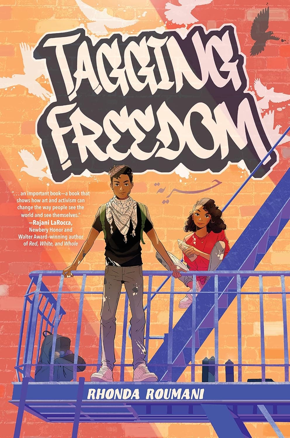 Tagging Freedom by Rhonda Roumani | OBOB 2025-2026 Middle School (6-8)