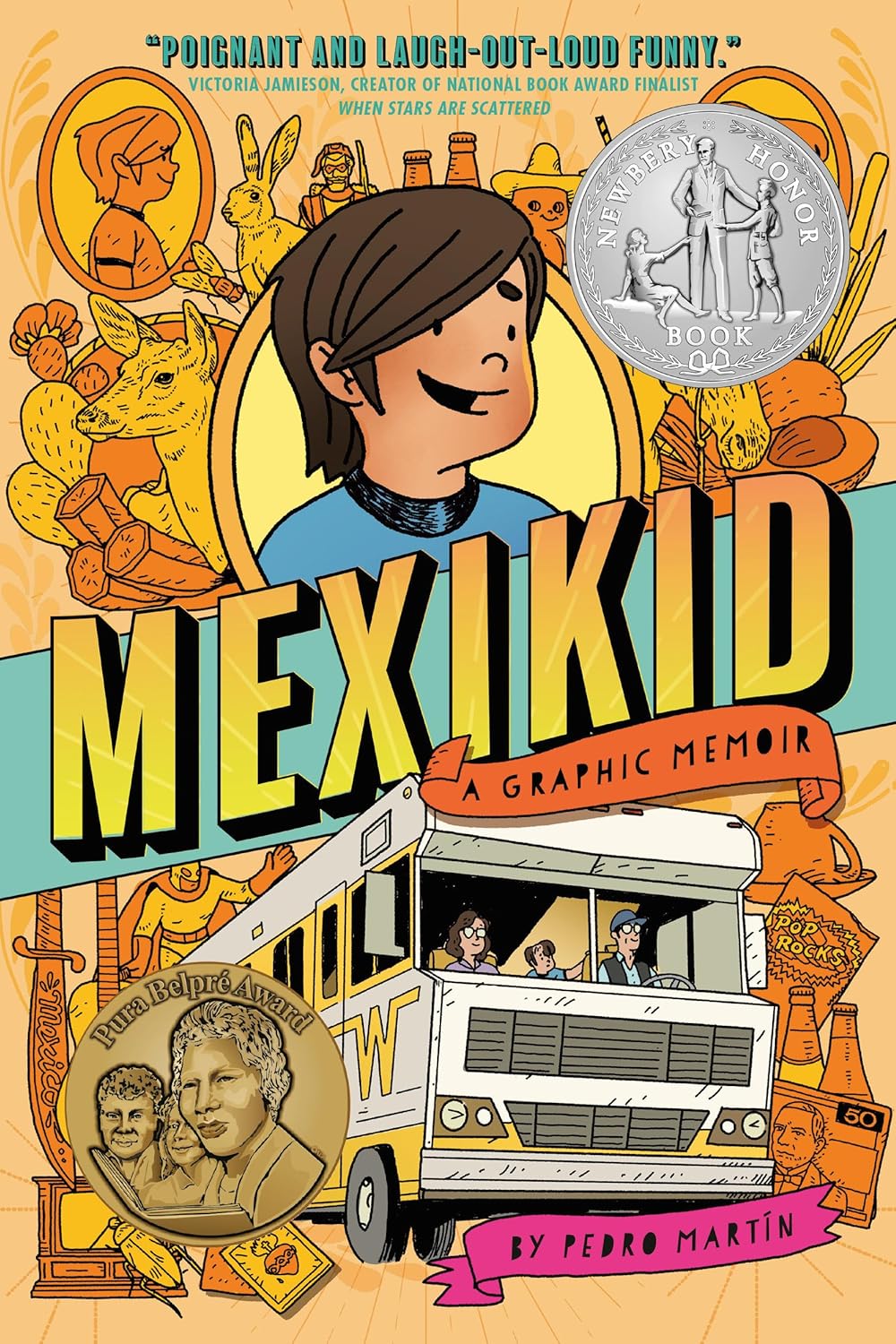 Mexikid: A Graphic Memoir by Pedro Martin | OBOB 2025-2026 Middle ...