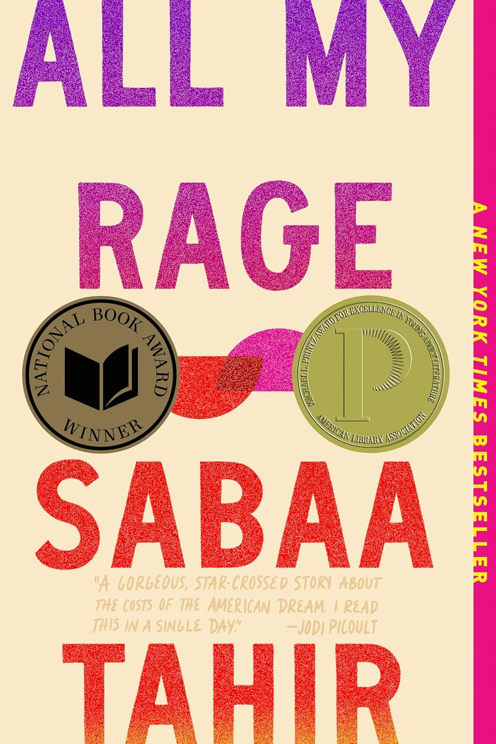 All My Rage by Sabaa Tahir | OBOB 2025-2026 High School (9-12)
